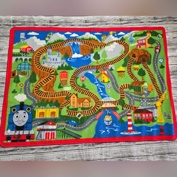 thomas the train | Accents | 3x43 Thomas The Tankengine Tain Play Rug ...